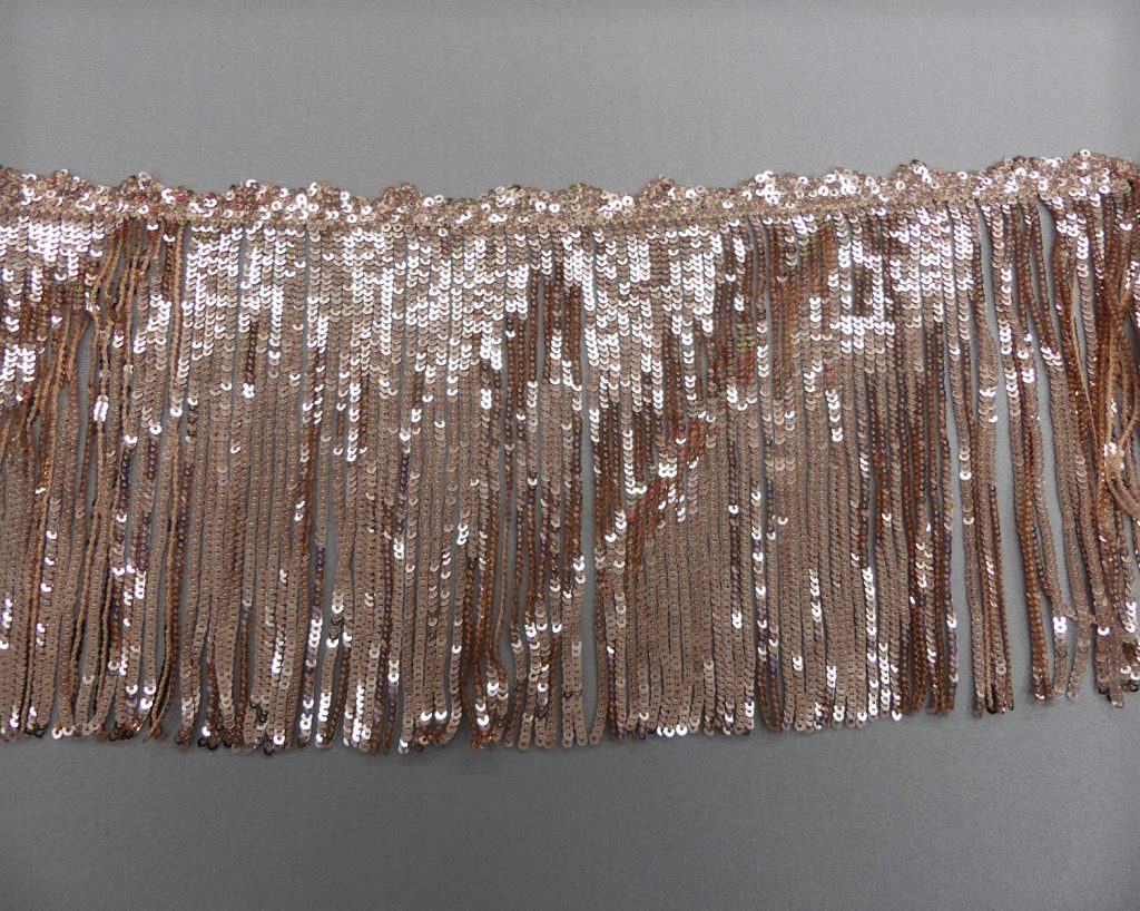 Frans Guldrosé med paljetter 16 cm - AG:s Textil